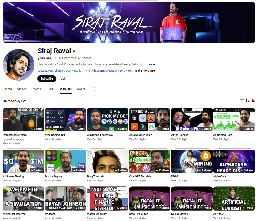 14 Educational AI YouTubers Teaching ML in 2025 | DigitalOcean